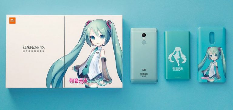 Xiaomi presenta oficialmente al Redmi Note 4X Hatsune Miku Special Edition - Fanáticos del Hardware