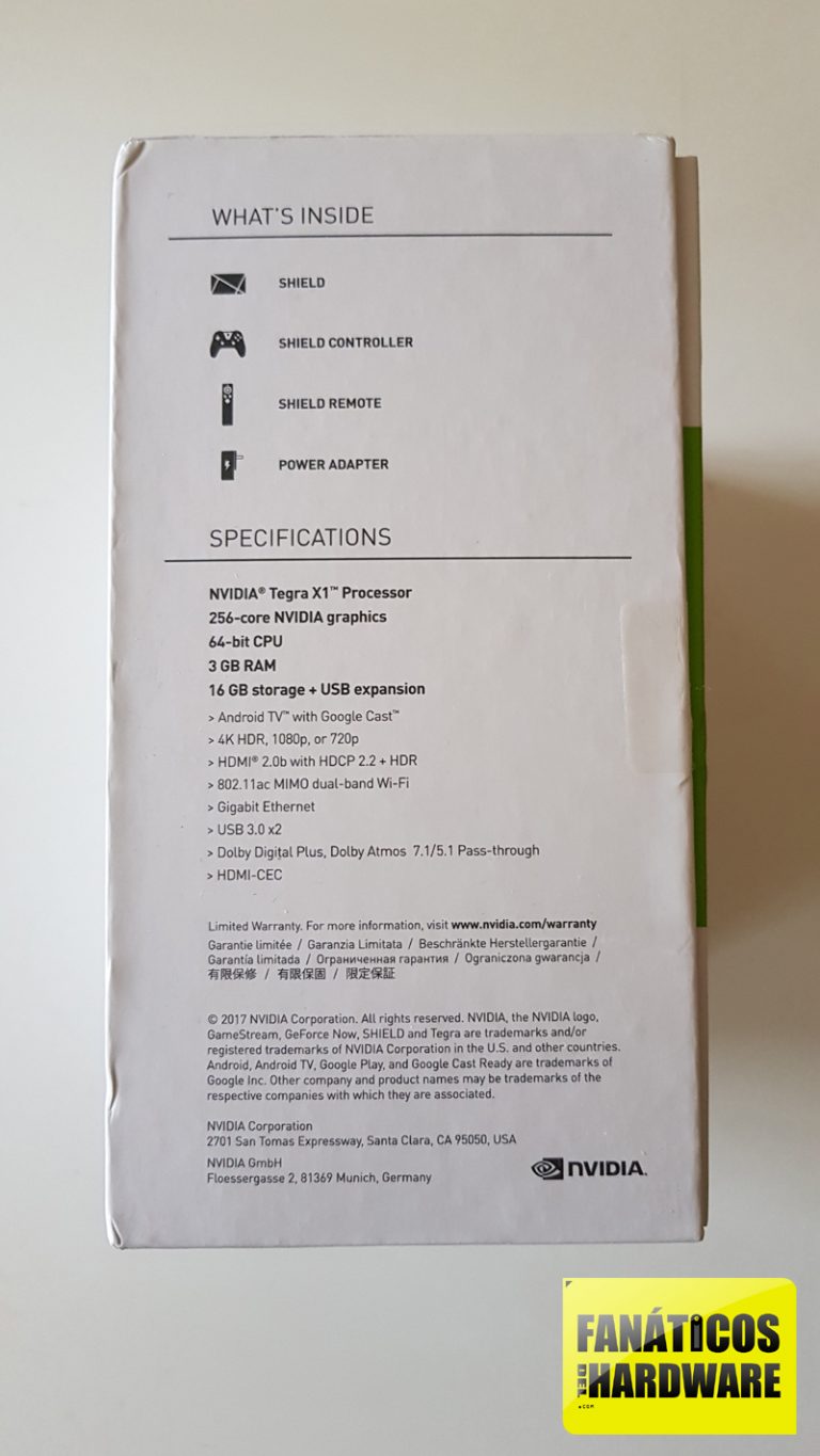 Review NVIDIA SHIELD TV HDR 4K Fan ticos Del Hardware Review NVIDIA SHIELD TV HDR 4K Fan ticos Del Hardware