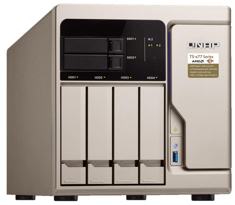 QNAP lanza servidor NAS TS-677 con CPU AMD Ryzen y hasta 6 bahías ...