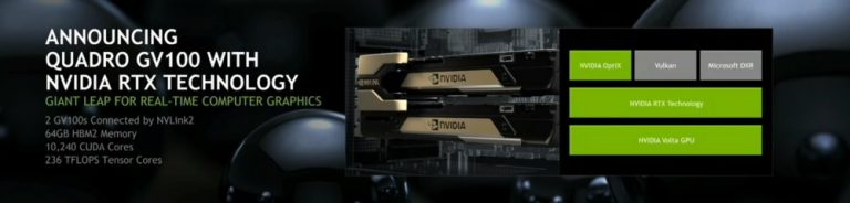 NVIDIA presenta oficialmente su Quadro GV100 - Fanáticos del Hardware