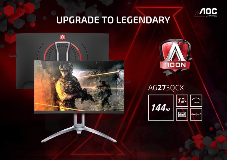 NP: AOC presenta en la Gamescom 2018 los nuevos AGON Serie 3 - Fanáticos del Hardware