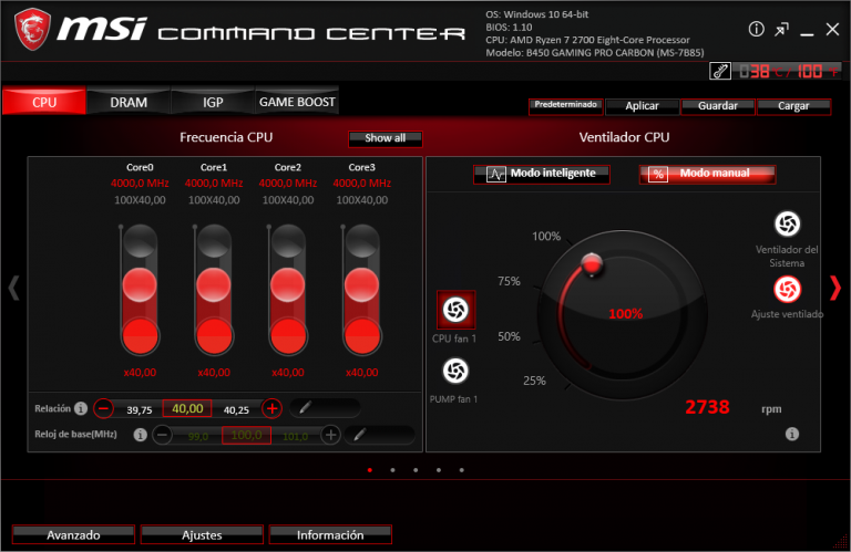 Review MSI B450 Gaming Pro Carbon AC - Fanáticos del Hardware