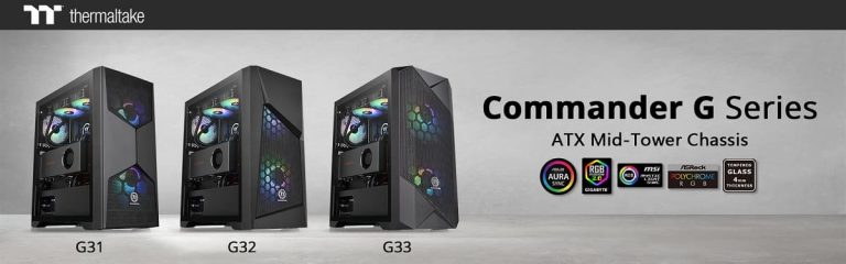 NP: Nuevos Thermaltake Commander G Series Tempered Glass ARGB Edition ...